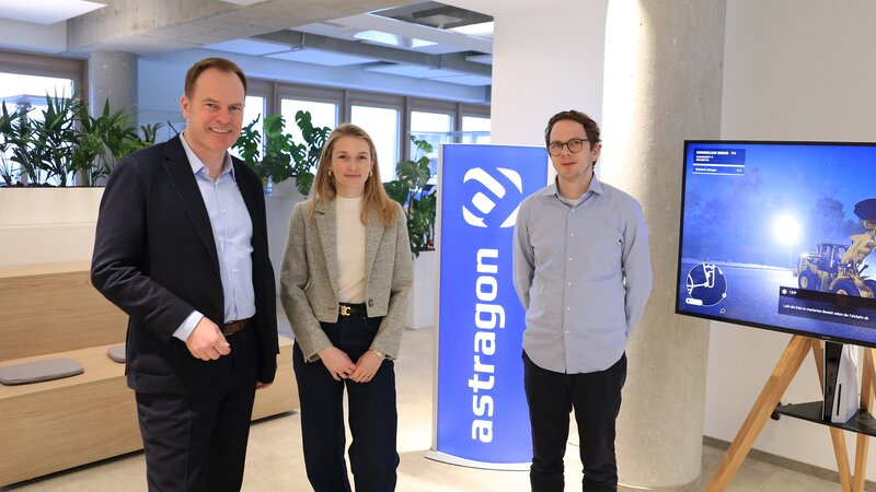 Düsseldorfer Oberbürgermeister zu Gast bei astragon Entertainment